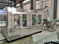China 8000BPH 32 Heads CSD Glass Bottle Soda Filling Machine with PLC Control for sale