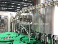 China 8000BPH 32 Heads CSD Glass Bottle Soda Filling Machine with PLC Control for sale