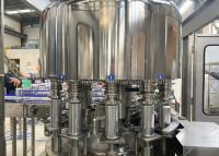 China 6000CPH Rotary Soda Beverage Can Filling Machine Non Gas Type 12 Head Filler 4 Head Sealer for sale