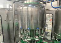 China 4.23kw 2000-4000BPH Automatic Glass Water Bottle Filling Machine with Screw Capper for sale