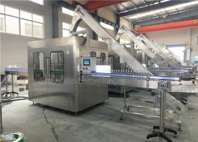 China SS304 Automatic Glass Bottle Filling Capping Machine 2000bph 3-in-1 Washing Filling Capping for sale
