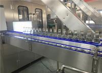 China SGS 4000BPH 4.23kW 3-in-1 Juice Bottle Filling Machine Rinsing Filling Capping for sale