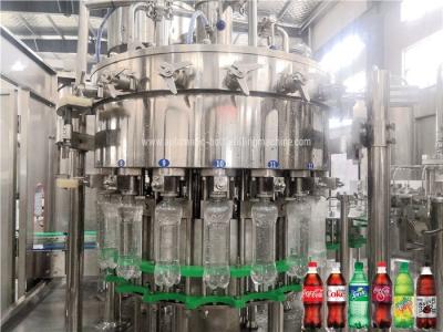 China Rotary Carbonated Soda Bottle Filling Machine 1000-24000 BPH SUS304 Low Noise for sale