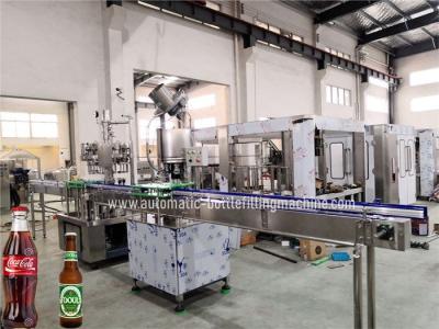 China SUS304 3000bph Automatic Beer Bottle Filler 18 Filling Heads Carbonated Drink Machine for sale