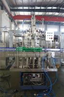 China 1000BPH Linear Carbonated Drink Filling Machine for Glass Bottles 200-2000ml for sale
