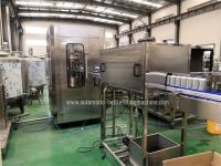 China SUS304 Carbonated Beer Can Filler Seamer 12 Valve 1500 Cans Per Hour for sale