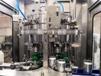 China 500can/H Carbonated Soft Drink  Soda Canning Machine for sale
