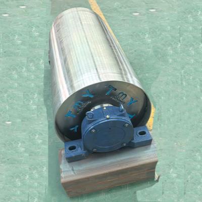 China Safety Integrated Magnetic Drum Separator Continuous High Efficiency Iron Removal for sale