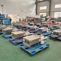 China GMP Self Cleaning Magnetic Separator 12000-15000 GS Pipeline Iron Remover Food Grade for sale