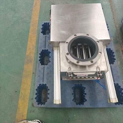 China Customizable Magnet Bar Length Permanent Magnetic Separator with Adjustable Cleaning Cycle and 8000-15000 GS Magnetic Field Strength for sale