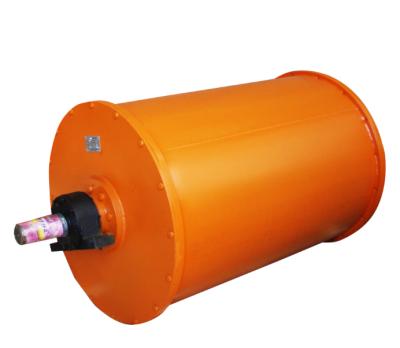 China Electromagnetic Drum Iron Remover 8000-15000 Gauss for Conveyor Lines Continuous Production for sale