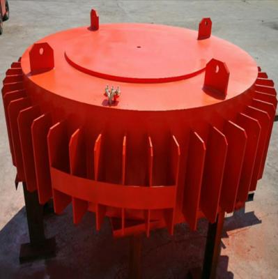 China Industrial Grade Electromagnetic Drum Magnetic Separator Continuous Iron Removal for sale
