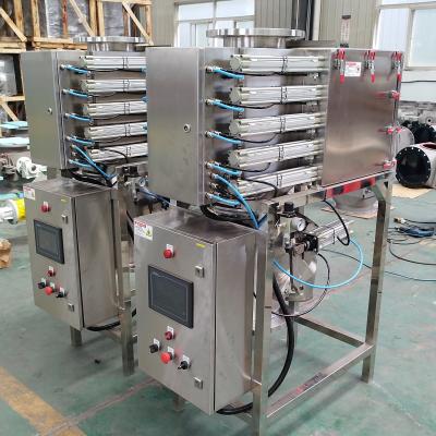 China Automatic Drawer Magnetic Separator 12000 Gauss Pneumatic Self Cleaning for Powder Granules for sale