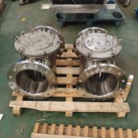 China Pipeline Liquid Magnetic Separators designed for ferrous contaminant removal from liquid and slurry streams in industrial processing for sale