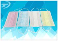 China Comfortable Disposable Surgical Masks Color Printed High Filtration Capacity for sale