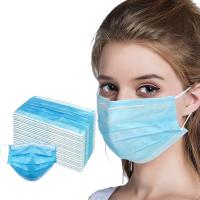 China Soft Mouth Protection Mask , Disposable Medical Mask Without Galss Fiber for sale