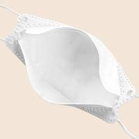 China 3ply Protection Kn95 Face Mask With Adjustable Nose Piece And Ear Loops for sale