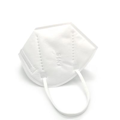 China White Kn95 Dust Masks / Bacterial Filtration Efficiency Face Mask OEM for sale