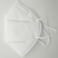 China 3 Ply Non Woven Safety Dust Mask , Foldable N95 Mask With Valve for sale