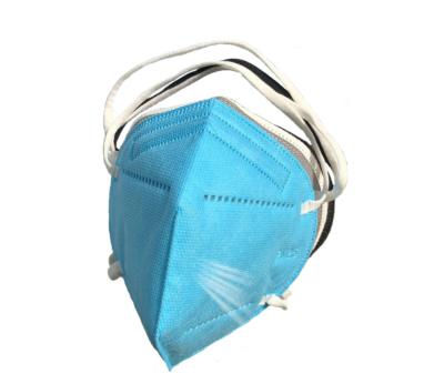 China Blue Color Hospital Disposable N95 Mask , Custom Made Asbestos Dust Mask for sale