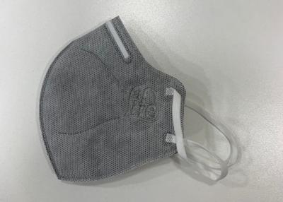 China Clinic Applied Gray Kn95 Face Mask Filtering Efficiency Up To 95% for sale