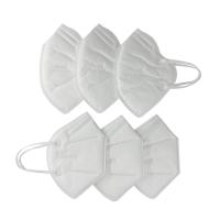 China Lightweight Kn95 Face Mask With Lastic Band And Adjustable Velcro Band for sale