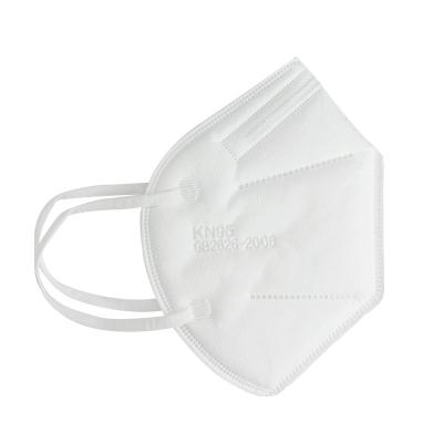 China High Breathability Kn95 Disposable Non Toxic Dust Filter Mask Antibacterial for sale