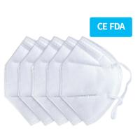 China Fda Ce Approved Kn95 Medical Mask / White Activated Carbon Dust Mask for sale