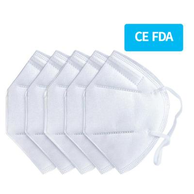 China Fda Ce Approved Kn95 Medical Mask / White Activated Carbon Dust Mask for sale