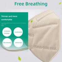 China Odourless Blue Kn95 Face Mask Pm 2.5 Anti Pollution / Anti Dust for sale