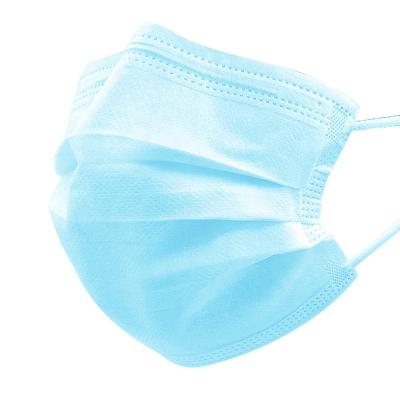 China 3 Layer Disposable Dust Masks For Surgical / Pharmaceutical Anti Smog for sale