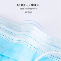 China Three Layer Disposable Face Masks For Personal Care / Pharmaceutical for sale
