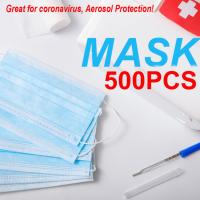 China Latex Free Disposable Blue Mask , High Breathability Pharmacy Surgical Mask for sale