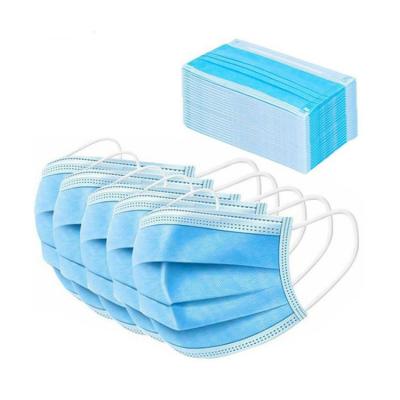 China 3 Ply Disposal Face masks No glass fibers, hypoallergenic for sale