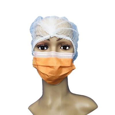 China White Blue Disposable Non Woven Face Mask , Surgical Mouth Mask Personal Use for sale