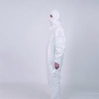China Custom Made Disposable Body Suit , Breathable Disposable Coveralls for sale