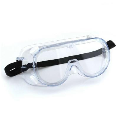 China Anti Virus Medical Protective Goggles Pc & Soft Rubber Material Ce Approved for sale