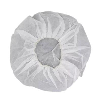 China White Color Household Medical Head Cap Comfortable To Wear Standard Size for sale