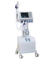 China Medical Icu Ventilator Hospital Breathing Machine With Air Compressor Trolley for sale