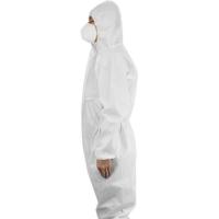China Fluid Resistant Non Woven Surgical Gowns / Surgical Protective Clothing Knit Cuff for sale