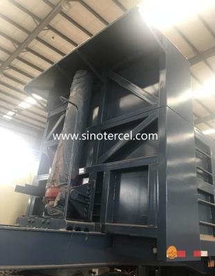 China Leaf Spring 24 Cbm Tipper Semi Trailer Tri Axles With JOST Bolt In King Pin for sale
