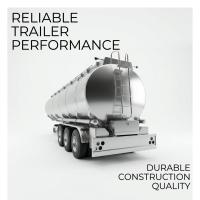China SINOTERCEL Three-axle 30 CBM fuel tank semi-trailer for sale