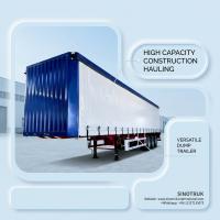 China 3Axle Box Semi-Truck: 40CBM Capacity for Efficient Long-Haul for sale