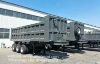 China 3 Axles Hydraulic Tipper Semi Trailer with Large Volume and Heavy Duty Design for Efficient Hauling for sale