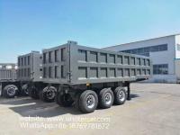 China 3 Axles Hydraulic Tipper Semi Trailer with Large Volume and Heavy Duty Design for Efficient Hauling for sale