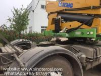 China 37 Tons Lifting Capacity 3 Axle Sidelifter Trailer with Side Unloading Capability for 20ft 40ft Containers for sale