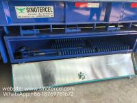 China Low Bed Semi Trailer Mechanical Suspension for Container and Construction Machinery Transport for sale