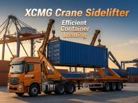 China Advanced Dual Line Air Brake System Sidelifter Trailer For Side Loading Manual Or Remote Control for sale