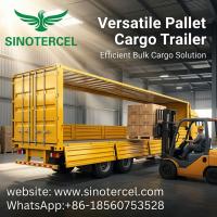 China Pallet Transport Sidewall Semi Trailer  Cargo Container Trailer 20-70 Tons for sale