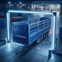 China LML9400TPB Fence Semi Trailer 4 Axles Bulk Cargo Semi Trailer for sale